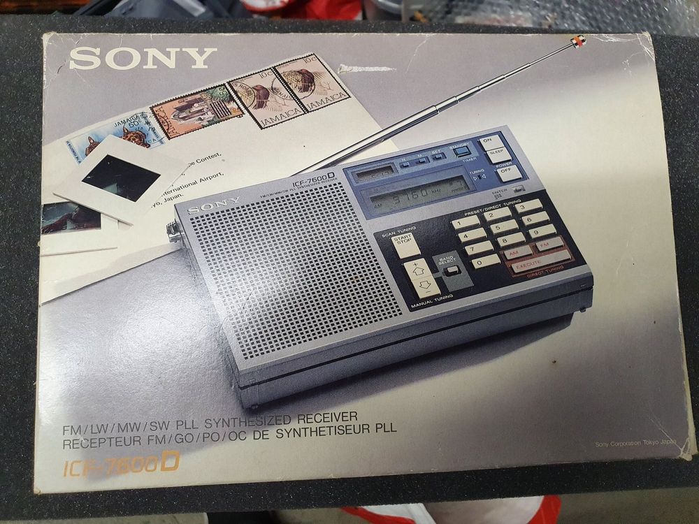 Sony ICF-7600D Weltempfänger (Gebraucht) in Berikon für CHF 49 – mit Lieferung auf Ricardo kaufen