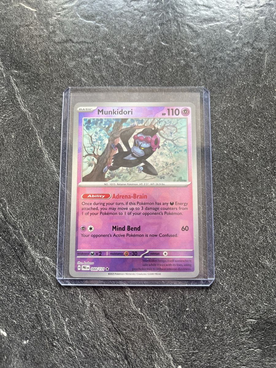 🇬🇧 Munkidori PokeBall 044/131 Prismatic Evolutions (Neu (gemäss ...