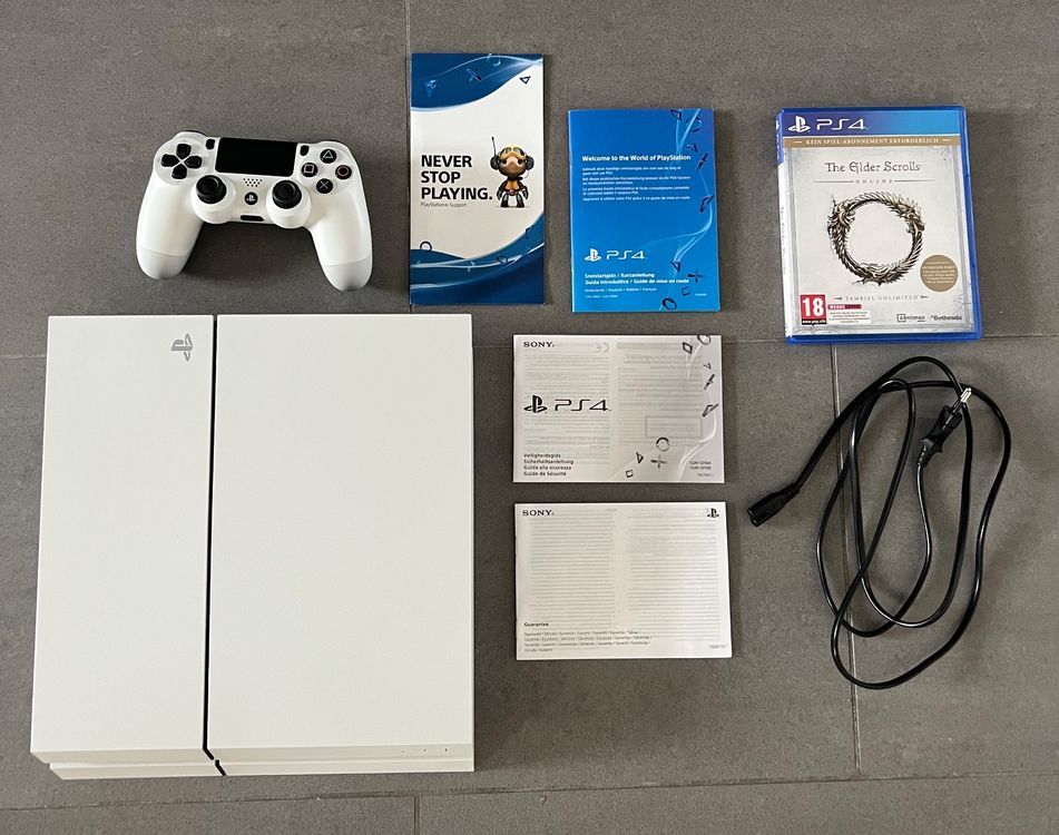 PlayStation 4 - Glacier White - 500 GB (Gebraucht) in Uster für CHF 113 ...