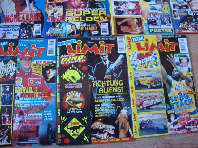 Disney Comic Hefte LIMIT komplett mit Beilagen und Poster ! (Gebraucht ...