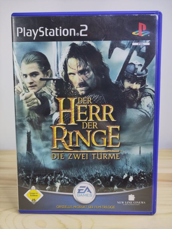 Der Herr der Ringe Die Zwei Türme PS2 Playstation 2 PAL CIB (Gebraucht ...
