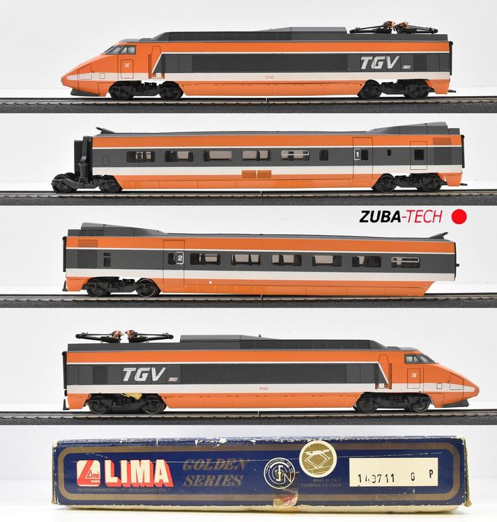 Lima 149711 Triebzug TGV 4-tlg SNCF H0 GS mit OVP (Gebraucht) in St ...