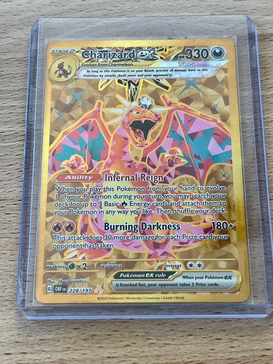 Charizard ex Gold 228/197 | Kaufen auf Ricardo