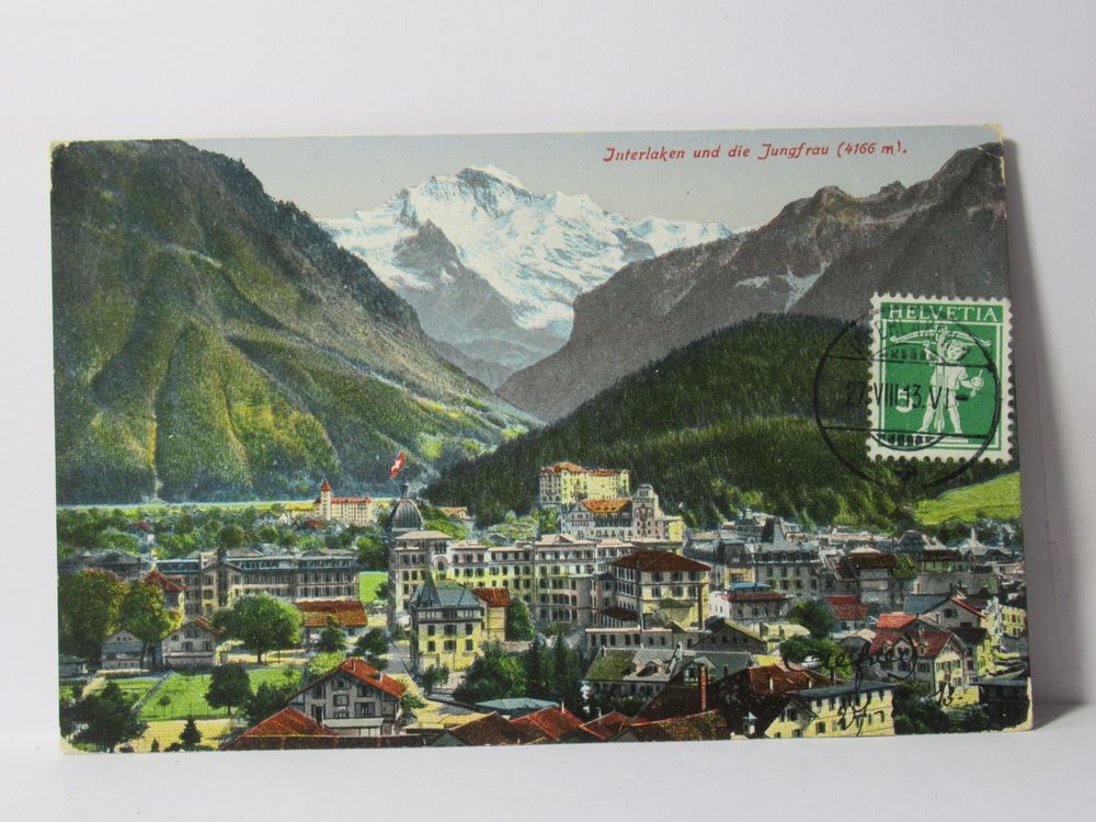 AK Interlaken 1913 | Kaufen auf Ricardo