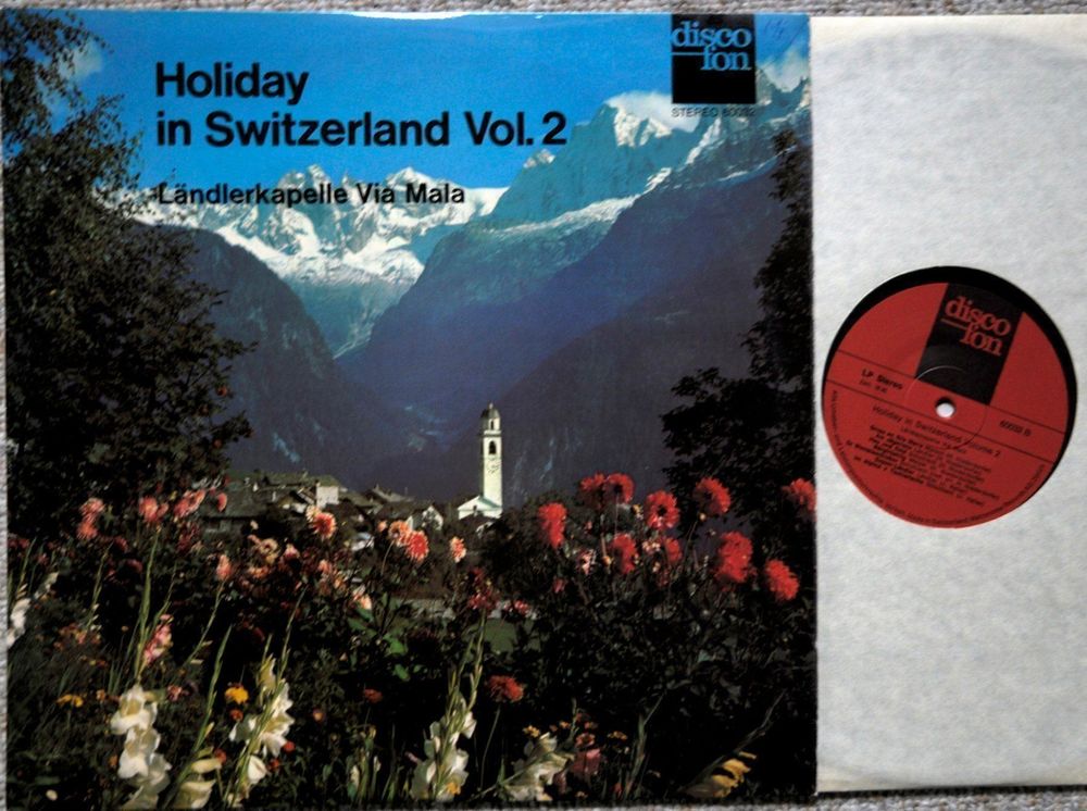 Holiday In Switzerland Vol. 2 Ländlerkapelle Via Mala LP 🛀 (Gebraucht) in Unterseen für CHF 7.9 ...