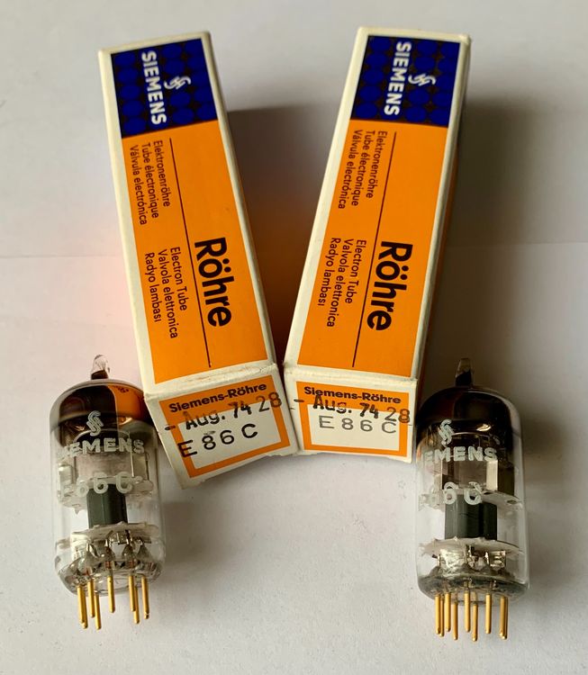 2 Röhren / Radioröhren E86C / EC806S (Triode), Philips (Neu (gemäss ...