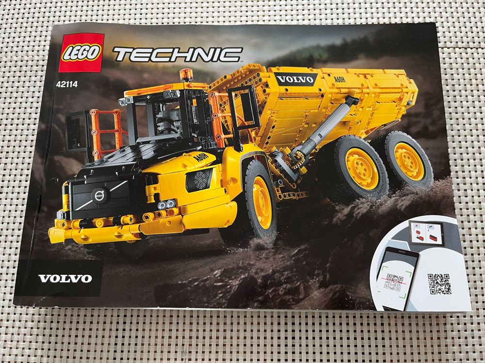 LEGO Technic Anleitung Knickgelenkter Volvo-Dumper 42114 | Kaufen auf ...