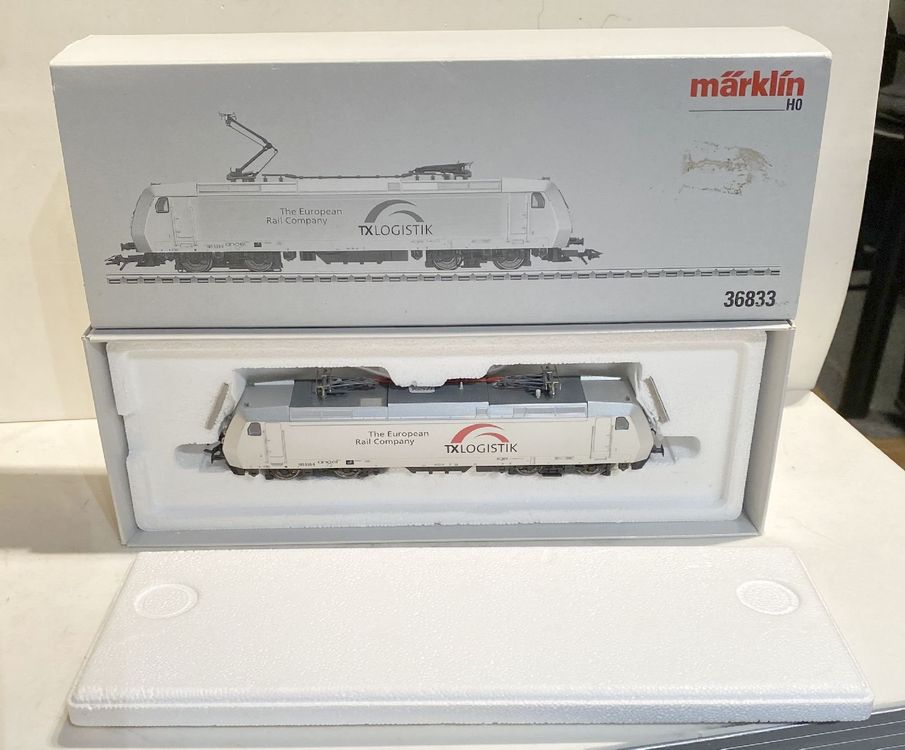 Märklin 36833 E-Lok DB185 538-6 “TX Logistik” digital in OVP (Gebraucht ...
