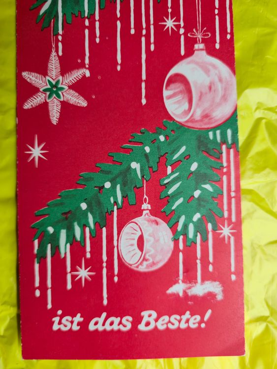 Vintage Qualitäts-Stanniol Lametta "ist das Beste!" OVP (Gebraucht) in ...