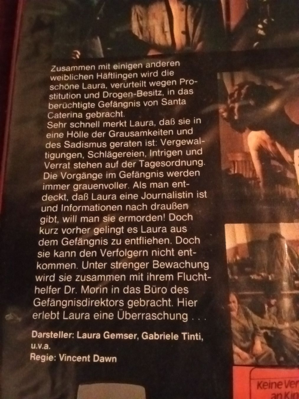 LAURA - Eine Frau geht durch die Hölle (I/F 1982) IMV VHS (Gebraucht ...