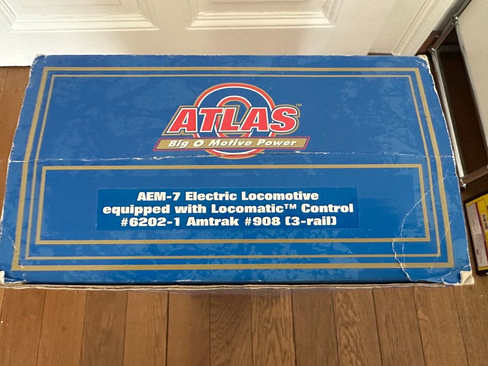 Atlas AEM-7 Electric Lokomotive 6202-1 Amtrak 908 (Neu (gemäss ...