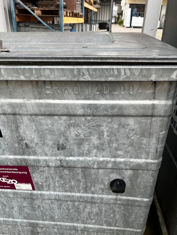 Abfall Container / 800 Liter (auf Rollen) | Kaufen auf Ricardo