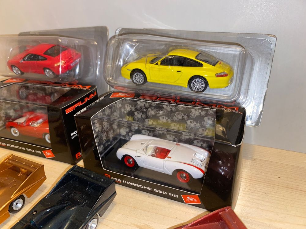 8 x Porsche 911 936 550 - 1/43 no Minichamps (Neu (gemäss Beschreibung ...