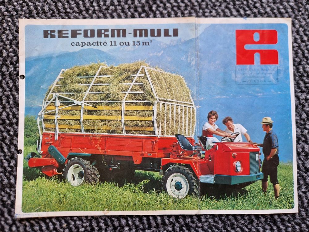 Original Prospekt Reform Muli 40 + 140 | Kaufen auf Ricardo