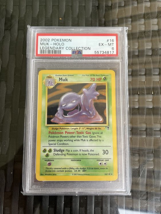 PSA Pokémon Mackogneur Holo PSA 6 2002 1ère éd. | Kaufen auf Ricardo