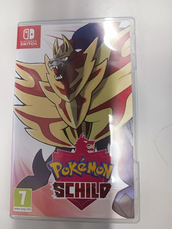 Nintendo Switch Spiel: Pokémon Schild - Top Zustand! (Gebraucht) in ...