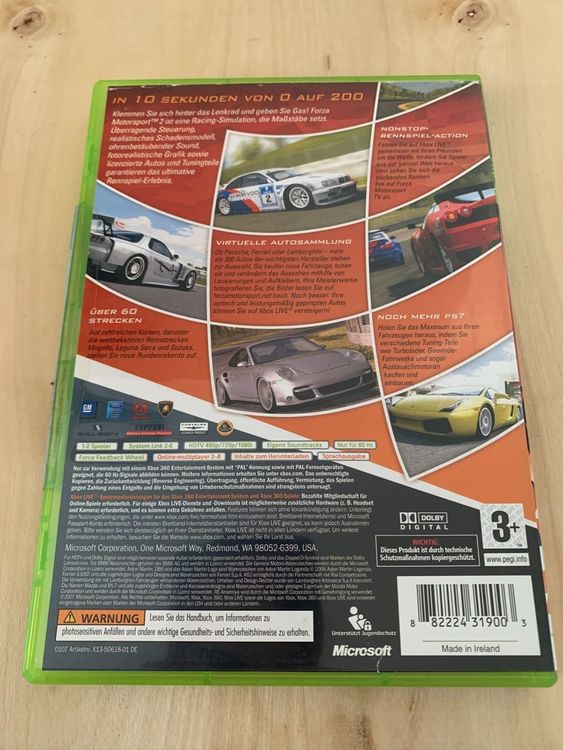 Forza Motorsports 2 Xbox 360 (Gebraucht) in für CHF 12 – mit Lieferung ...