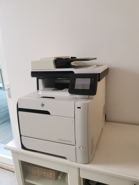 HP LaserJet Pro 300 color MFP M375nw + 7 Nachfüll Toner (Gebraucht) in ...