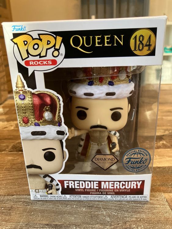 Funko Pop. Queen 184 (Freddie Mercury) diamond collection | Kaufen auf ...