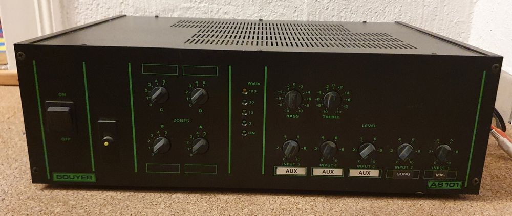 BOUYER AS101 Mischverstärker | Kaufen auf Ricardo