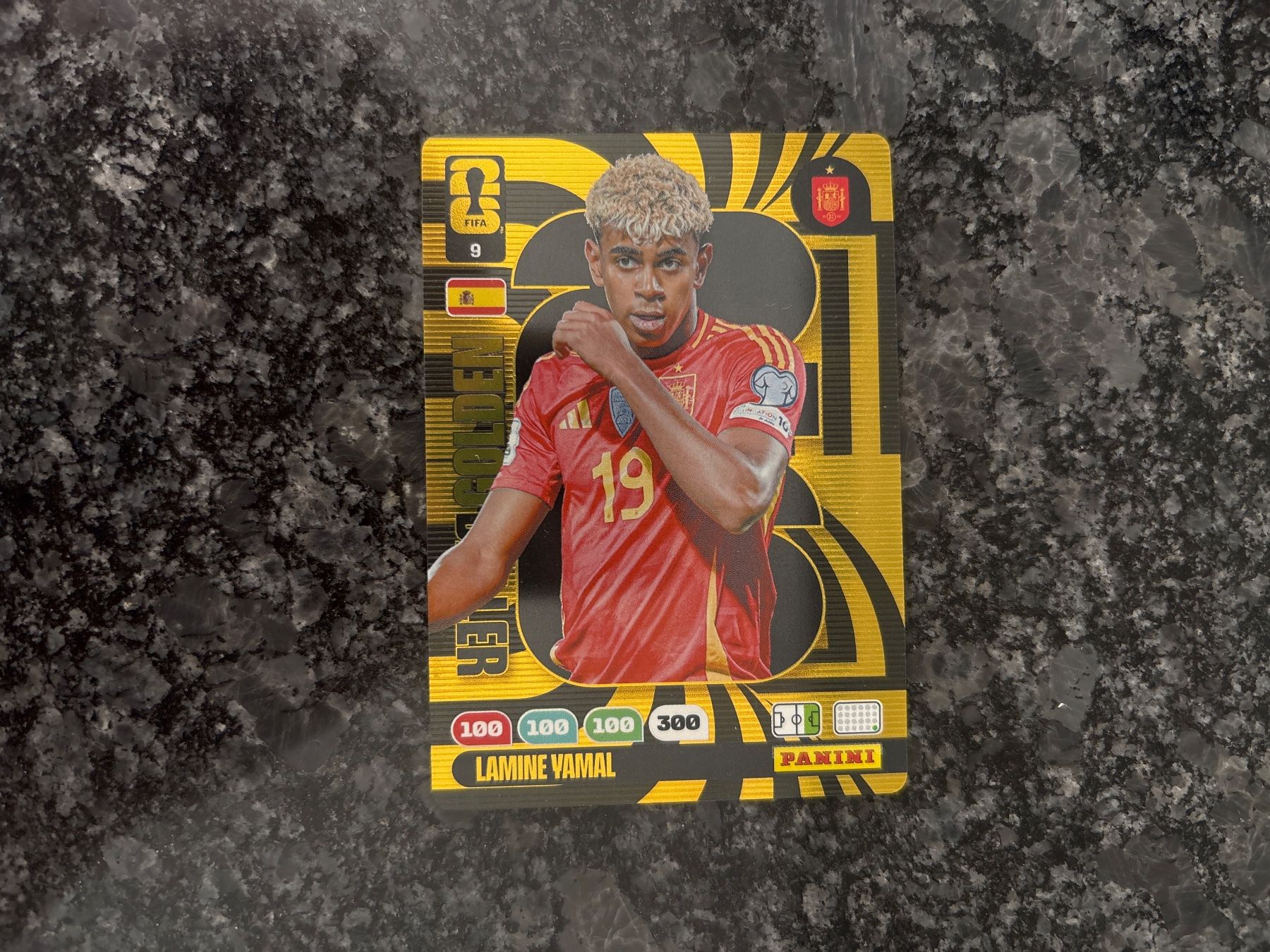 Lamine Yamal - Panini World Cup 2026 - Gold Limited Edition (Gebraucht ...