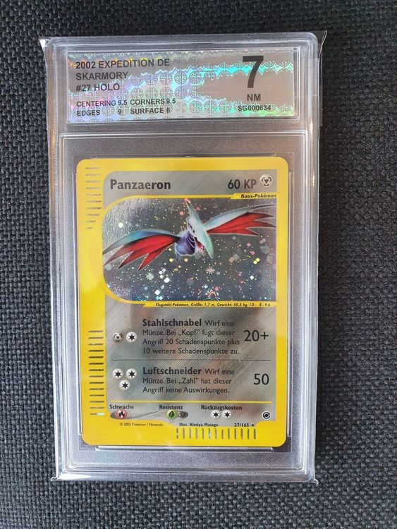 Panzaeron [Skarmory] Expedition Base Set - SG 7 NM (PSA 7) (Neu (gemäss Beschreibung)) in Zürich ...
