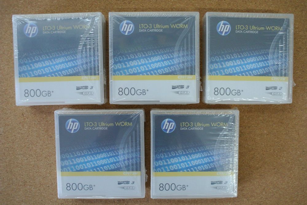 LTO3 WORM Cartridges 5 Stück NEU | Kaufen auf Ricardo