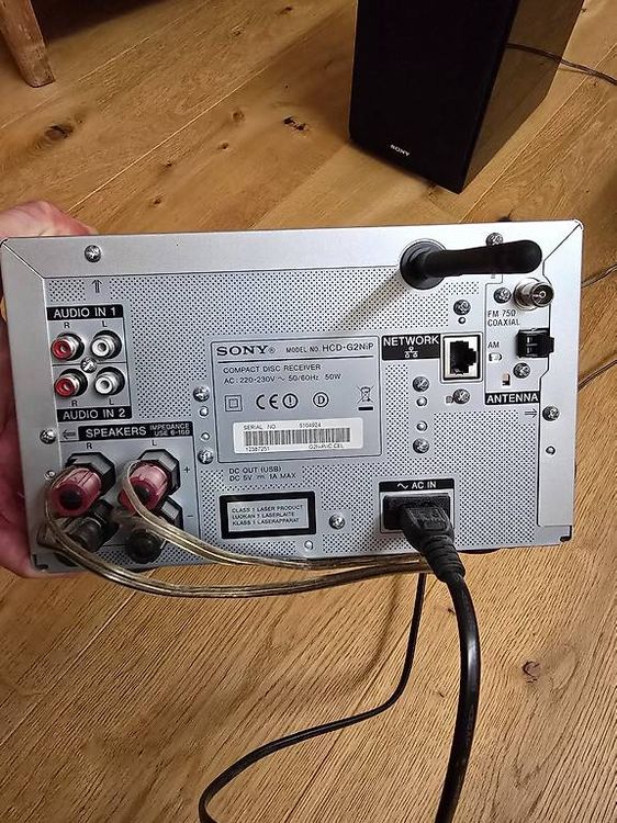 Sony Micro HI-FI System CMT-G2NiP Stereoanlage (Gebraucht) in ...