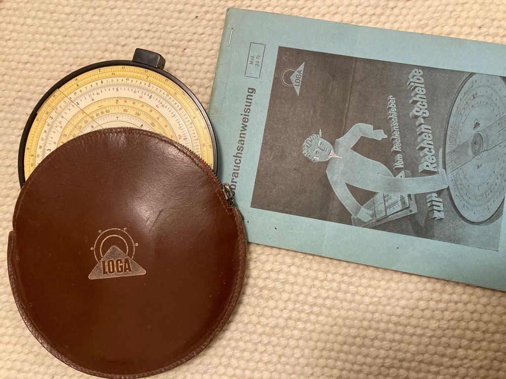 Loga-Rechenscheibe Modell 30 Tt (Gebraucht) in Buchs AG für CHF 15 – mit Lieferung auf Ricardo ...