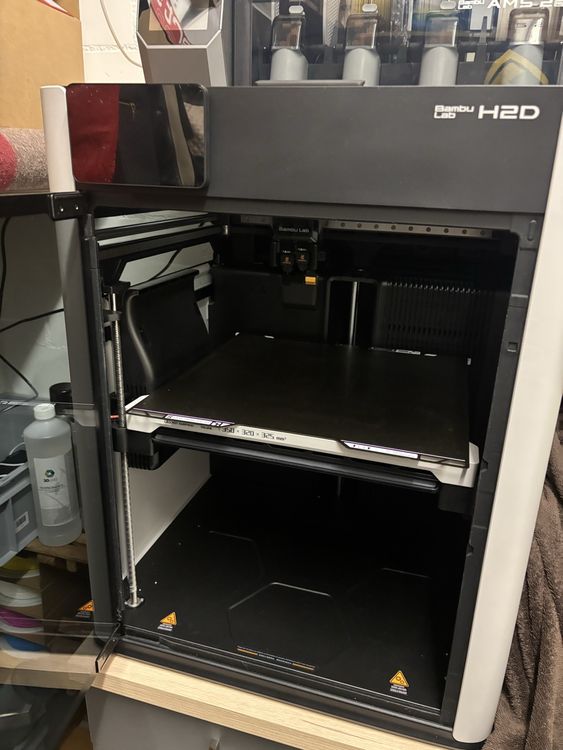 Bambu Lab H2D 3D-Drucker mit AMS Pro und viel Zubehör (Gebraucht) in ...