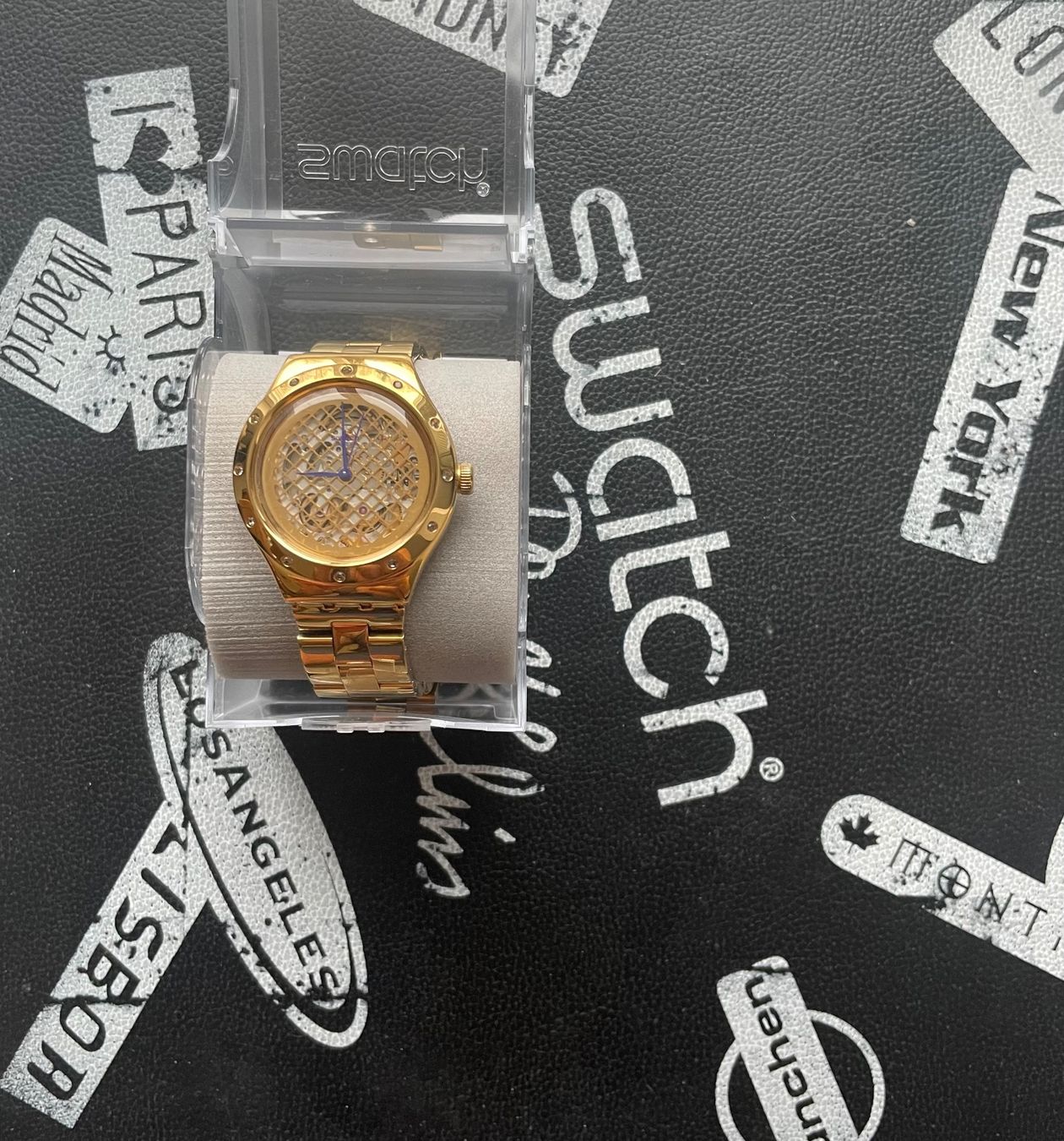 Swatch Uhr Irony Automatic Boleyn YAG100G (Neu (gemäss Beschreibung ...