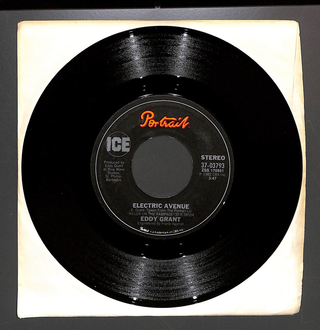 Eddy Grant – Electric Avenue – Time Warp (Vinyl, 7", 45 RPM) (Gebraucht ...