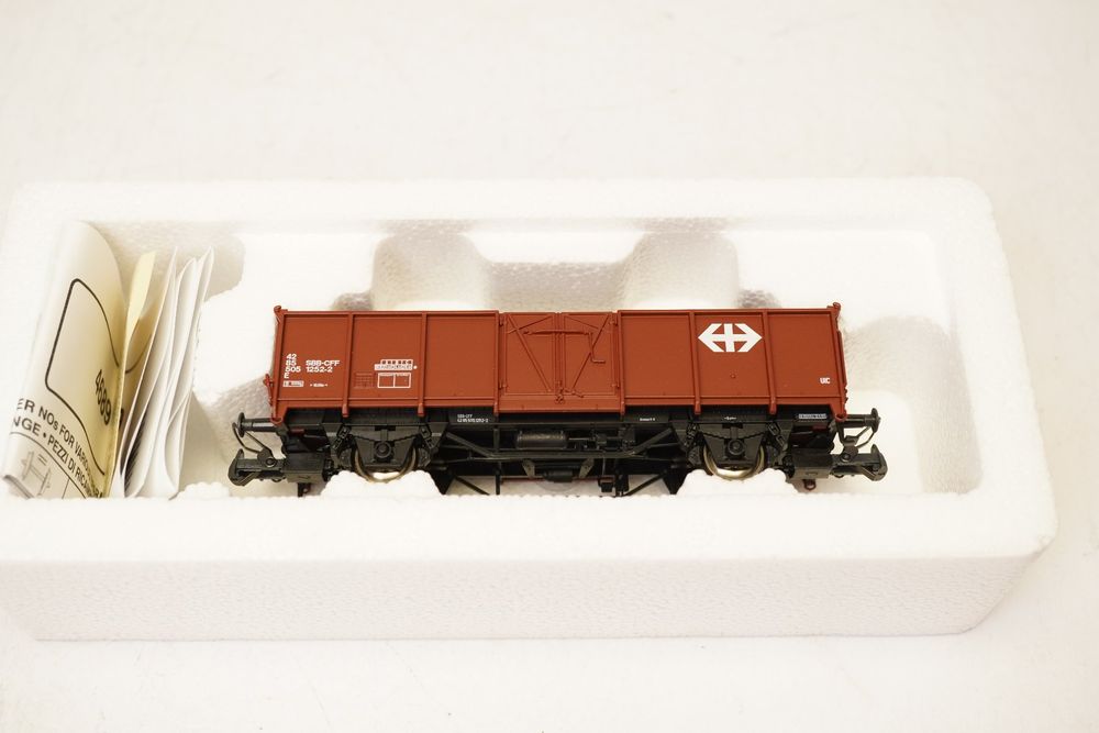 2ß Roco 46899 SBB Hochbordwagen E braun | Kaufen auf Ricardo