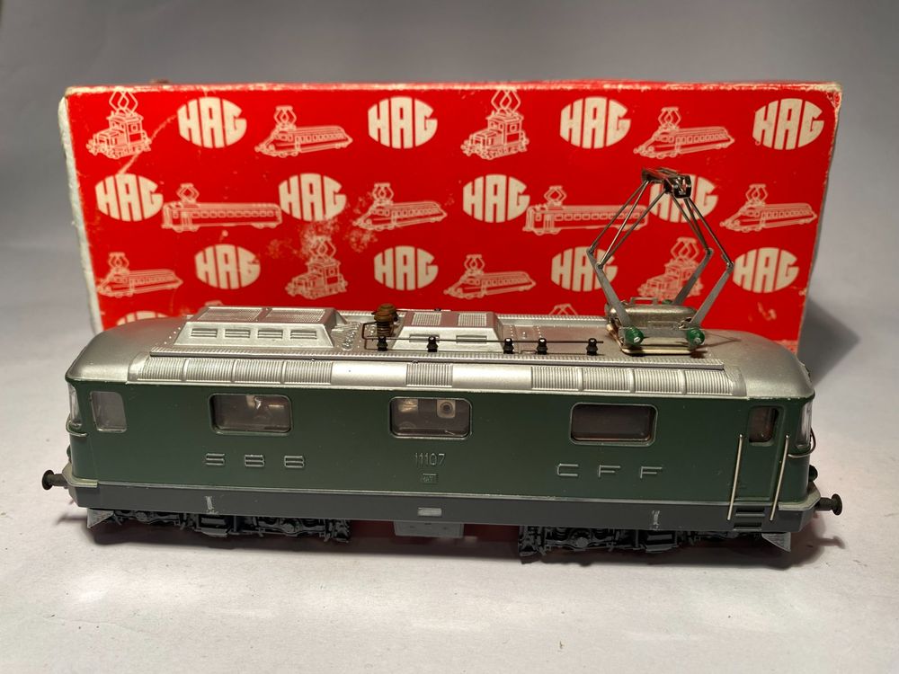 HAG E-Lok RE4/4 SBB grün, DC Analog (Gebraucht) in Buchrain für CHF 175 – mit Lieferung auf ...
