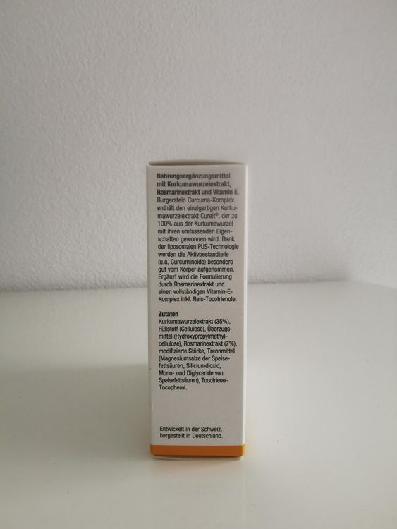 Burgerstein Curcuma-Komplex 60 Kaps. (Neu und originalverpackt) in ...