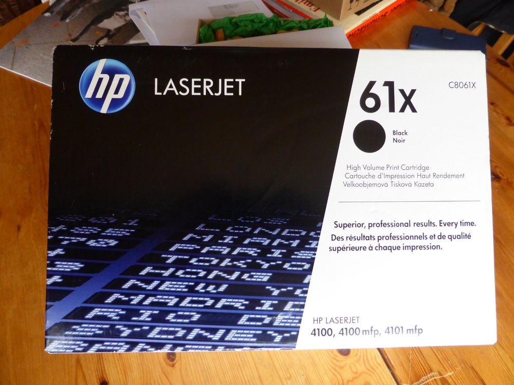 HP Laser Jet 4100/4101 Toner, C8061X, 61X | Kaufen auf Ricardo
