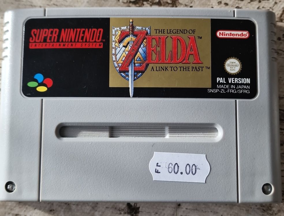 Zelda A Link to the Past SNES Modul PAL Version (Gebraucht) in Arisdorf für CHF 60 – nur ...