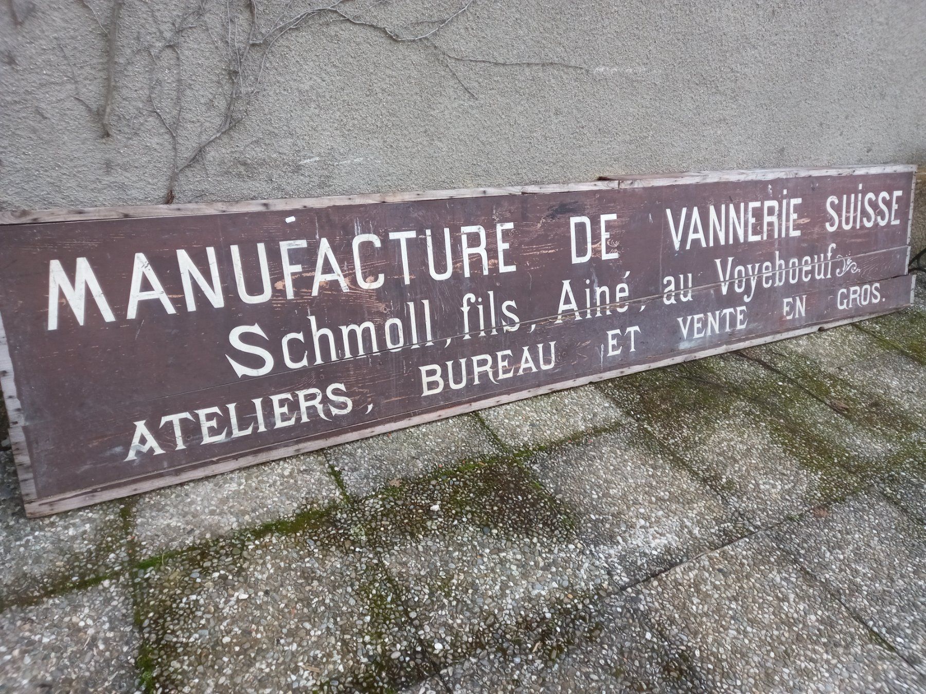 Ancienne publicité jurassienne (D'occasion) à Noiraigue pour CHF 250 ...