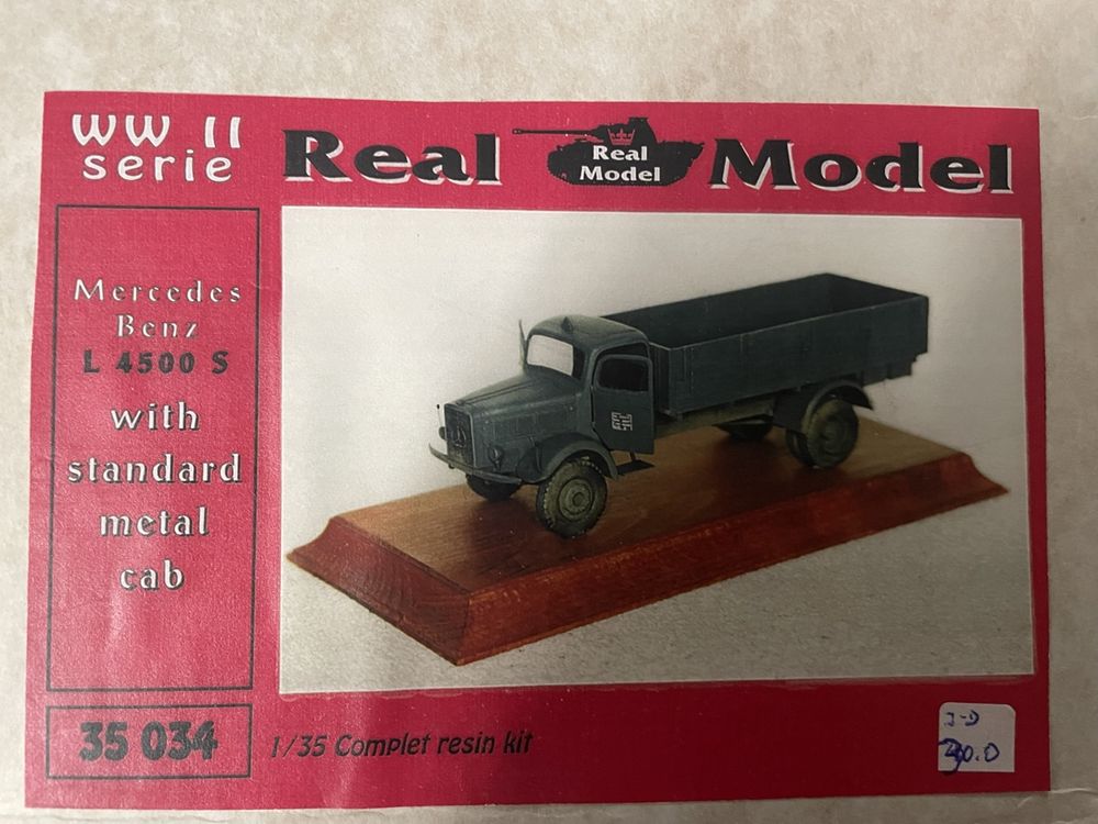 Mercedes 4500 Réal Model 1/35 (Neuf avec emballage d'origine) à Pont ...