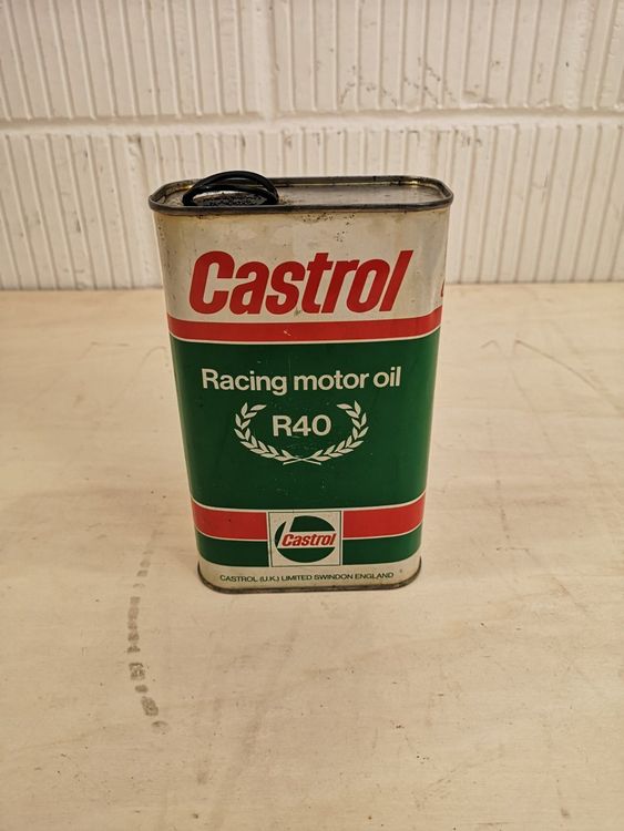 Ölkanne Castrol Racing Motor Oil R40 alt (Gebraucht) in Nottwil für CHF ...