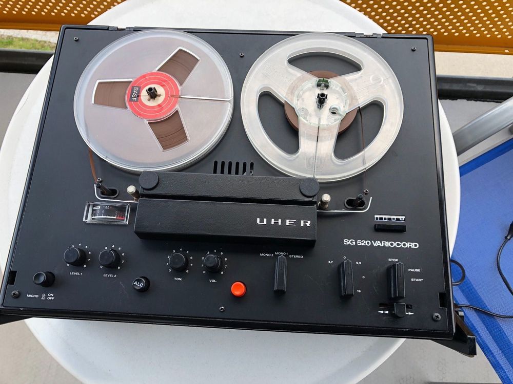 Bandmaschine UHER SG 520 VARIOCORD (Defekt) in Rickenbach b. Wil für CHF 29 – mit Lieferung auf ...