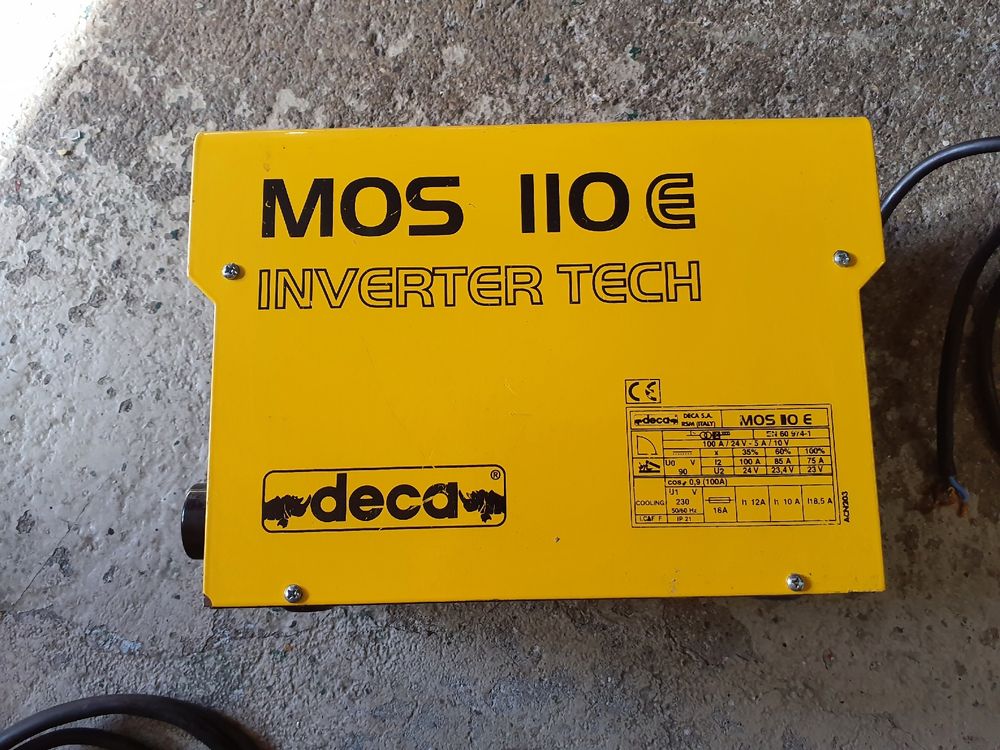 Deca MOS 110E Inverter Schweissgerät, inkl. TIG Schweissen (Defekt) in ...