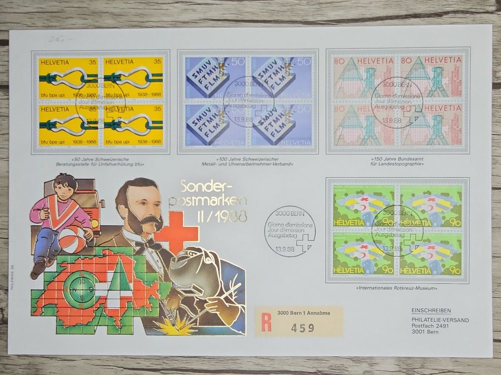 CL15 Enveloppe + Timbre 1988 Grand Format | Kaufen auf Ricardo