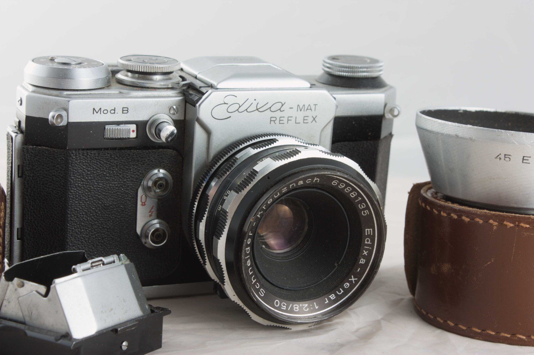 Edixa-Mat Reflex Mod. B. + Xenar f/2.8 50mm mit Zubehör (Gebraucht) in ...