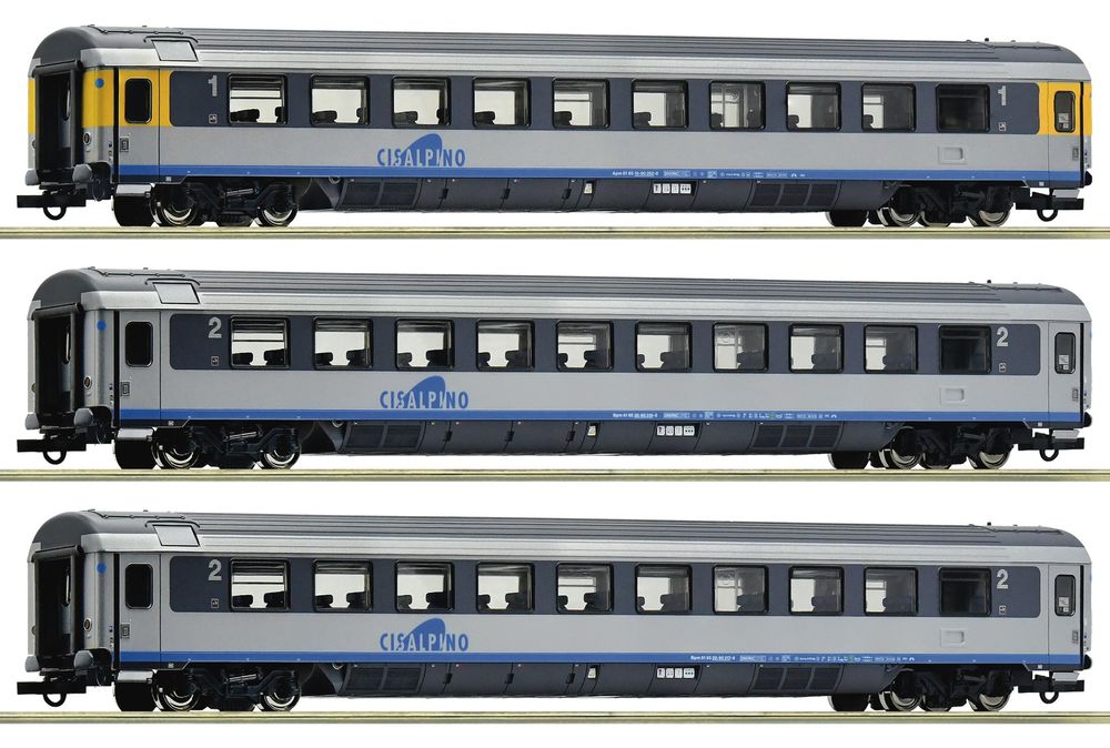 Roco 6200032 SBB CFF FFS Cisalpino Set 1, 3-teilig DC (Neu und originalverpackt) in Bremgarten ...