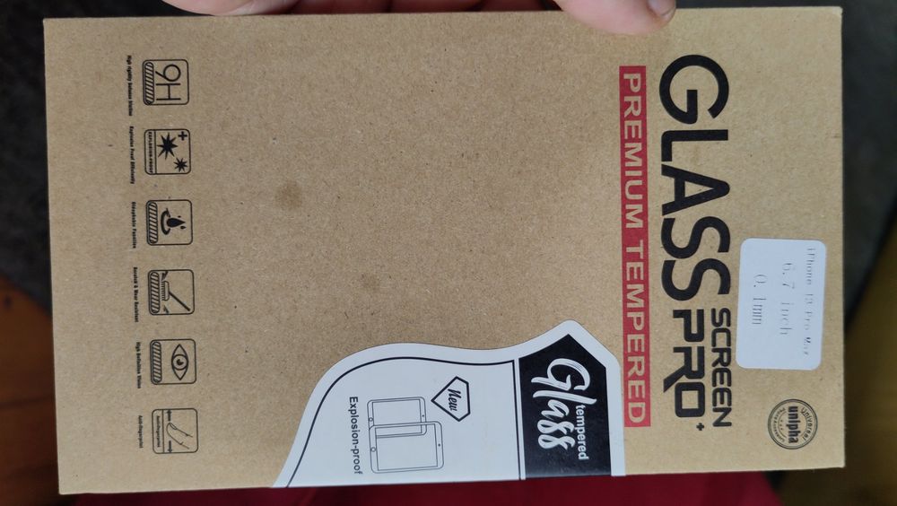 iPhone 13 Pro Max Panzerglas Premium Neu&OVP Unipha (Gebraucht) in ...