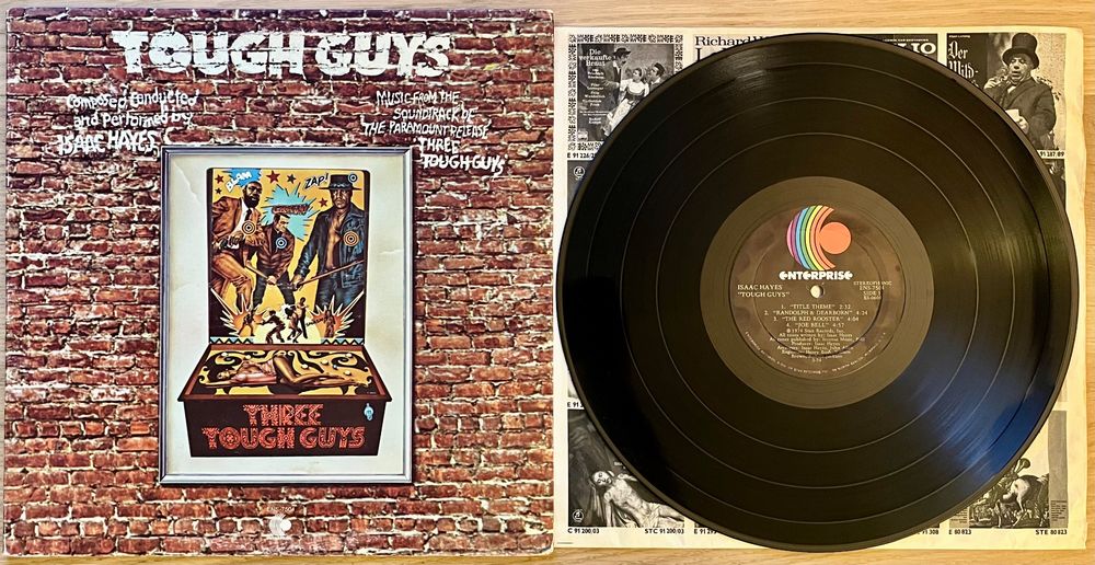Vinyl LP - Isaac Hayes Three Tough Guys Soundtrack (Gebraucht) in ...