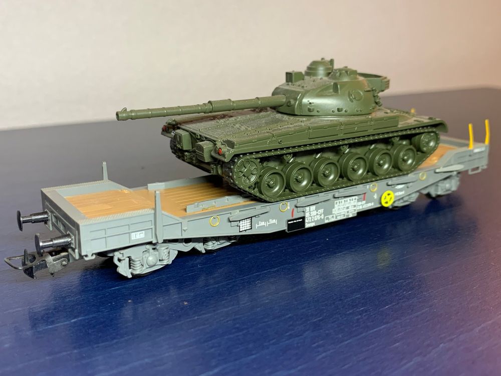 SBB CFF Smmps + Panzer 68 schweizer Armee / Smmps + char 68 | Kaufen ...