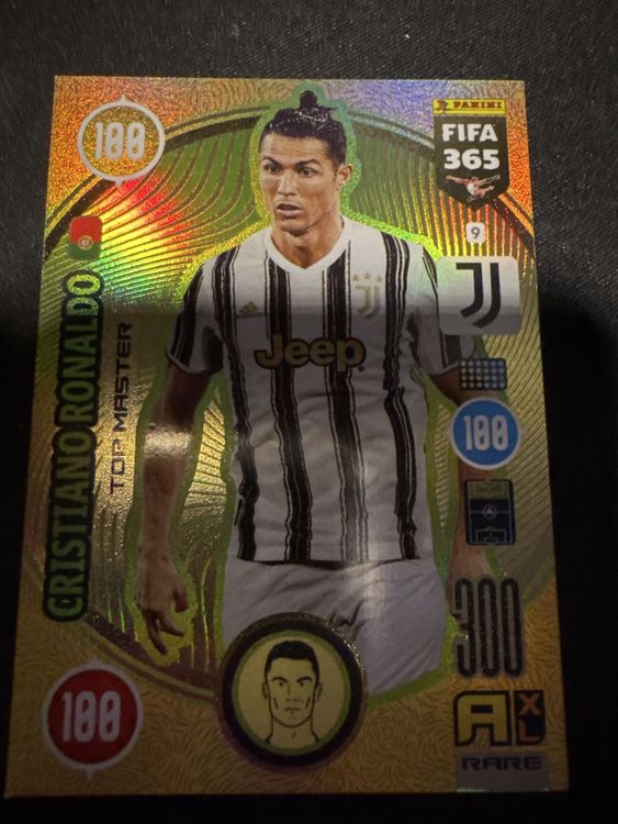 Ronaldo Top Master FIFA 365 Karte Gold Rare (Neu (gemäss Beschreibung ...