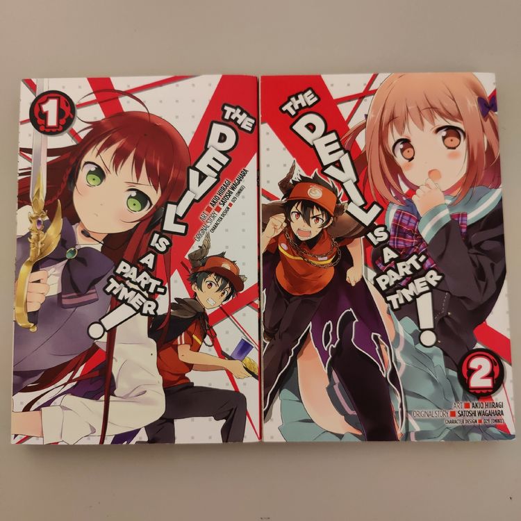 Manga The Devil is a Part-Timer Band 1 & 2 (ENGLISCH) | Kaufen auf Ricardo